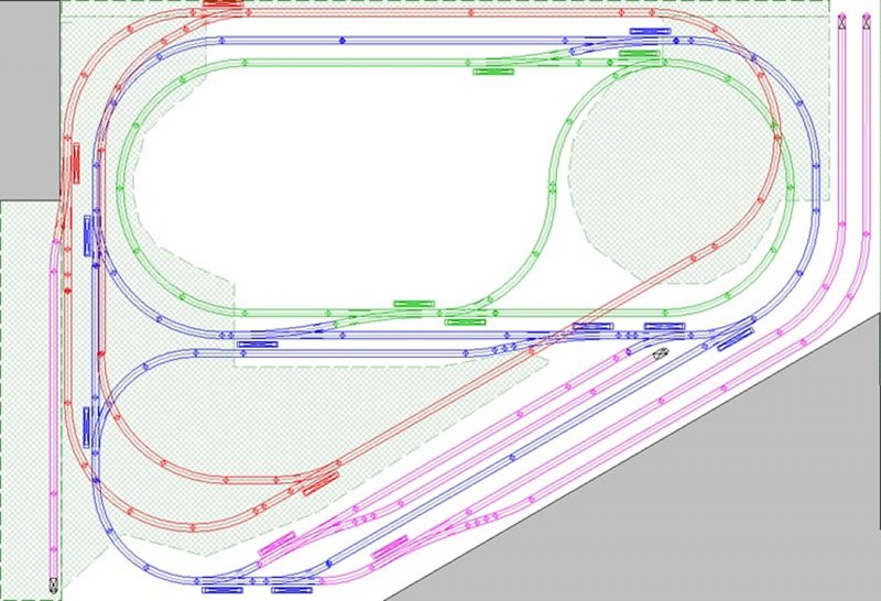 RR Track Plan | JIM'S 'O' GAUGE